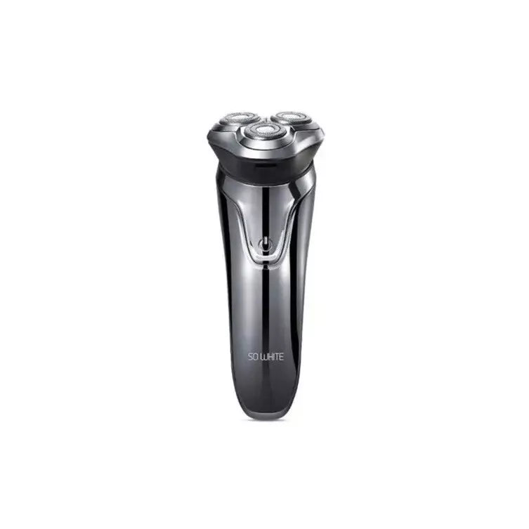 So White Wireless 3D Smart Floating Usb Charging Electric Razor Shaver ...